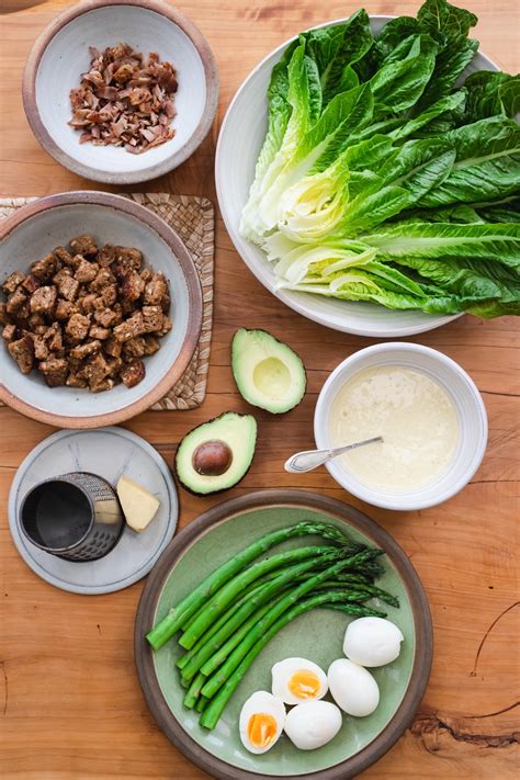 Spring Caesar Salad With That Bacon Dressing Homegrown Kitchen