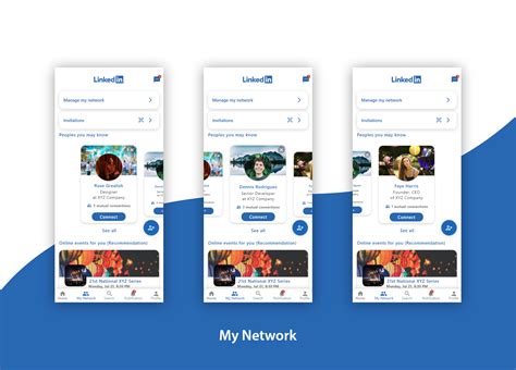 Linkedin App Ui Redesigned On Behance