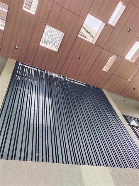 U Shape Baffle Cladding System At ₹ 120 Sq Ft बेफ़ल सीलिंग In Surat