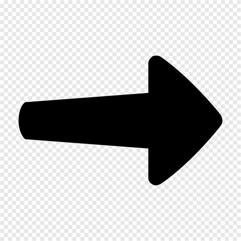 Iconos De Flecha De La Computadora Flecha ángulo Negro Png Pngegg