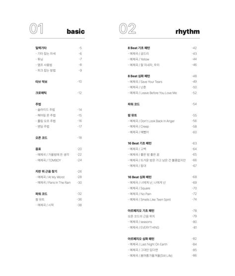 일렉기타 초보자를 위한 일렉기타 연습 And 연습곡 추천 Asome Guitar