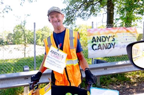 Andys Candy Doling Out Treats — And Inspiration — On The Side Of The