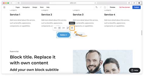 Deleting A Button Support Center