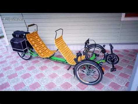 Двухместный веломобиль своими руками. DIY velomobile. - YouTube