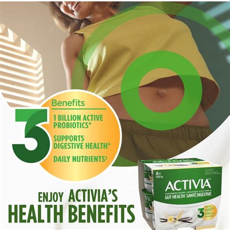 Activia 2 2 Yogurt With Probiotics Vanilla 8 X 100 G Voilà Online