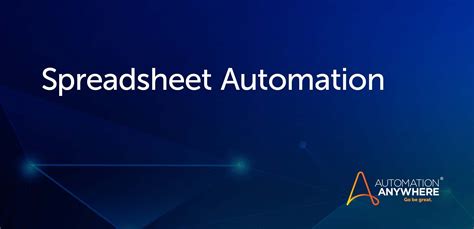 Increase Productivity With Excel Automation Automation Anywhere