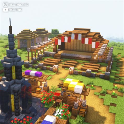 Minecraft Medieval Theatre Minecraft Shops Minecraft Projects