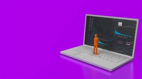 Premium Photo The Man On Notebook For Business Concept 3d Rendering Premium Photo The Man On Notebook For Business Concept 3d Rendering