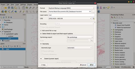 QGIS Tutorial Export Vector Layer To Google KML Format On QGIS