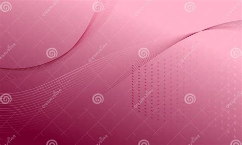 Pink Lines Curve Wave Soft Gradient Abstract Background Stock Illustration Illustration Of