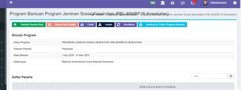 Bugerror Tulisan Tertimpa Ketika Nama Program Bantuan Terlalu Panjang · Issue 6041 · Opensid