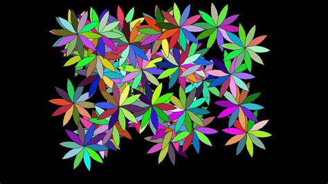 Python Turtle Graphics Art Design Flowers Comment How Many Flowers Are Visible On The