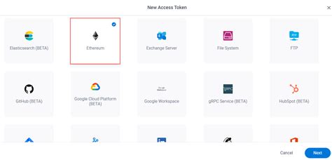 Access Token For Ethereum