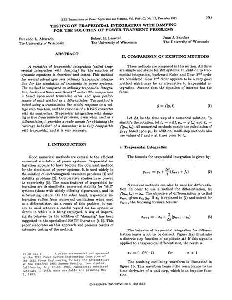 Damping Numerical Oscillations