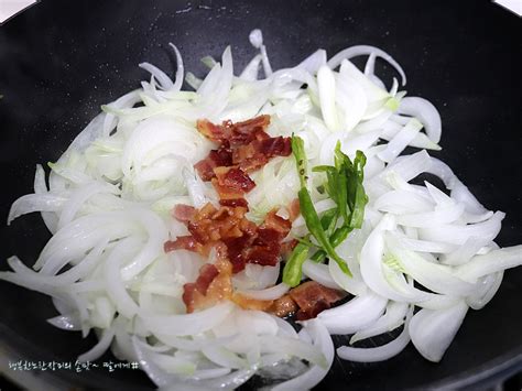 양파볶음 만드는법~양파베이컨볶음 햇양파요리