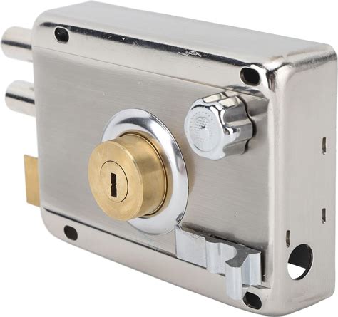 Vertical Top Lock Set Stainless Universal Old Type 5