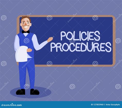 Word Writing Text Policies Procedures Business Concept For Influence
