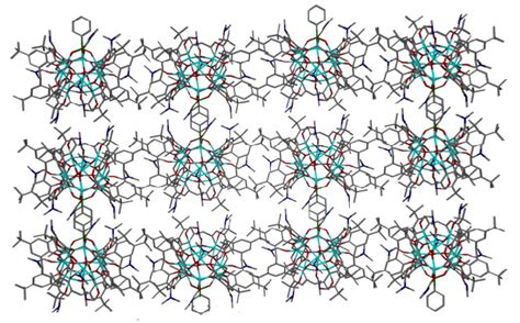Extended Structure Of Complex 2 Showing Self Assembly Into A Bilayer