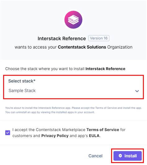 Interstack Reference App Installation Guide Contentstack