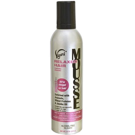 Vigorol Relaxed Hair Mousse 12 Oz