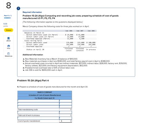 Solved Required Information Problem 15 2A Algo Computing Chegg