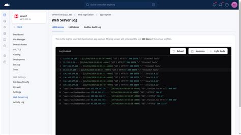 Show The Real Ip Of The Users On An Openlitespeed Server Behind Cloudflare Proxy Runcloud Docs