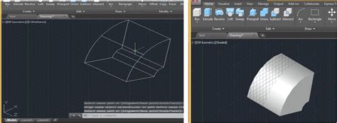 sweep in autocad create effective objects with sweep command