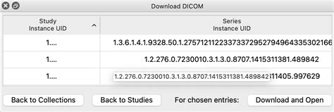 chimerax tutorial viewing metadata of and segmenting dicom images