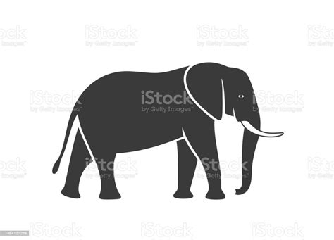 Logo Gajah Gajah Terisolasi Di Latar Belakang Putih Ilustrasi Stok Unduh Gambar Sekarang Istock
