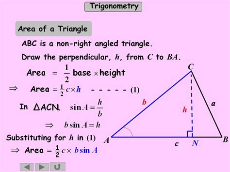 Right Triangle Trigonometry Formulas