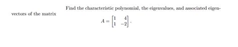 Solved This Is A Homework Problem For My Linear Algebra Chegg