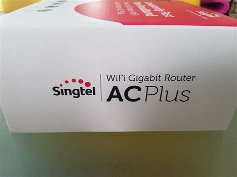 Singtel AC Plus WiFi Gigabit Router Computers Tech Parts Accessories Networking On Carousell