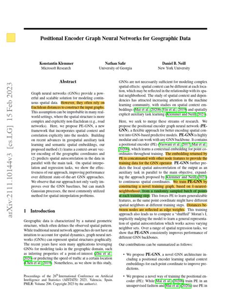 Positional Encoder Graph Neural Networks Pdf Mean Squared Error Spatial Analysis
