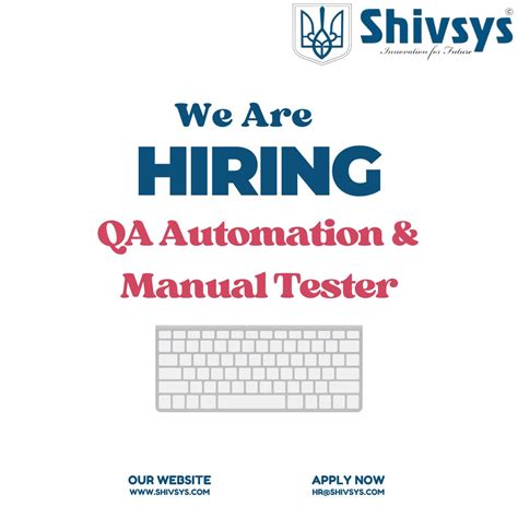 Qa Automationtesting Robotframework Hiring Shivsys Shivsysinc Shivsys Incorporation