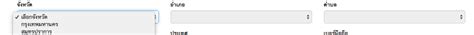 การใช้งาน Dependent Dropdown เพื่อสร้างตัวเลือก จังหวัด อำเภอ ตำบล Yii 2 Learning