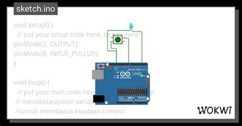 Hidup Mati 4 Kali Void Kedip Wokwi ESP32 STM32 Arduino Simulator