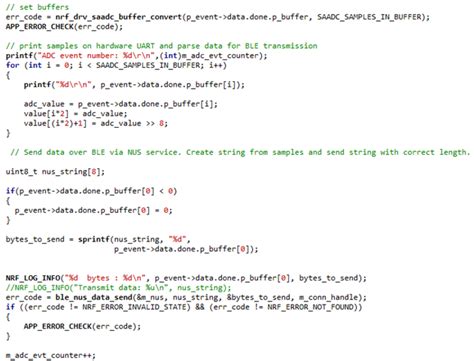 saadc buffer uart data noise problem questions nordic qanda nordic