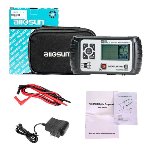 All Sun 25mhz 100msa S Digital 2 In1 Handheld Portable Oscilloscope