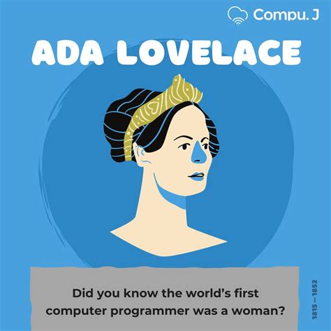 Compuj On Linkedin Womenintech Codinghistory Adalovelace