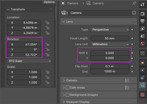 Problem With Camera Set Up By Oo Basics Interface Blender Artists Community
