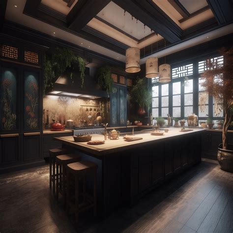 厨房效果图 厨房效果图素材下载 设图网