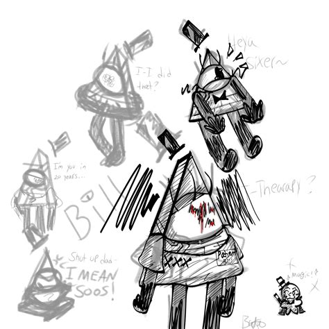 Bill Outline Sketch Ibispaint