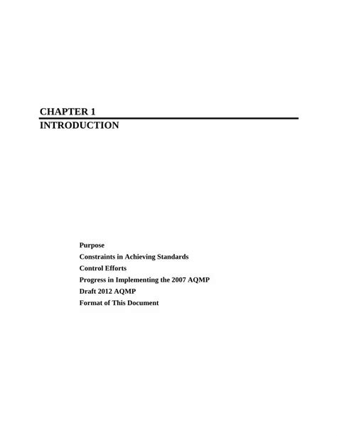 Pdf Chapter 1 Introduction South Coast Air Quality Management