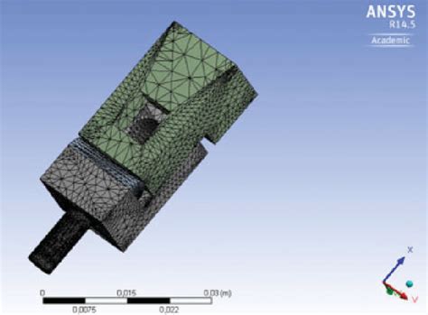 Finite Elements Analysis Model With 81872 Nodes And 45922 Elements