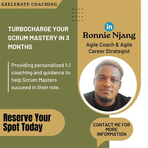 Ronnie Njang On Linkedin Agile Scrum Scrummaster Agilemindset Agilecoaching