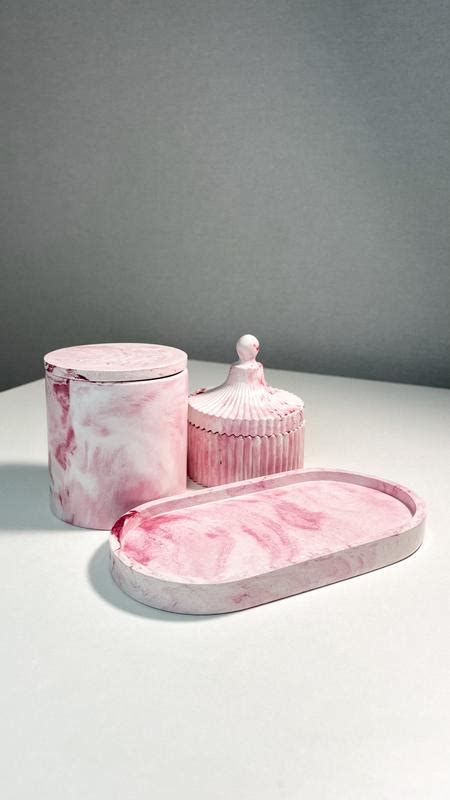 Гіпсовий набір гіпсове кашпо таця — ціна 350 грн у каталозі Кашпо Купити товари для дому та