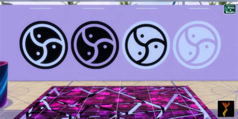 Bdsm Symbol Wall Decals Round And Heart Objects Loverslab