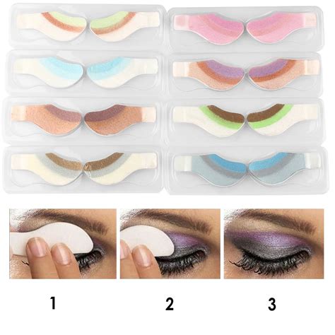 6 Pairs Random Mix Instant Eyeshadow Sticker Magic Eyes Temporary