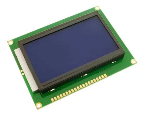 Display Lcd Gráfico 12864 128x64 Backlight Azul Arduino Nodo Mercadolibre