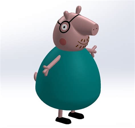 🐖 Daddy Pig・ Stl File For ・cults